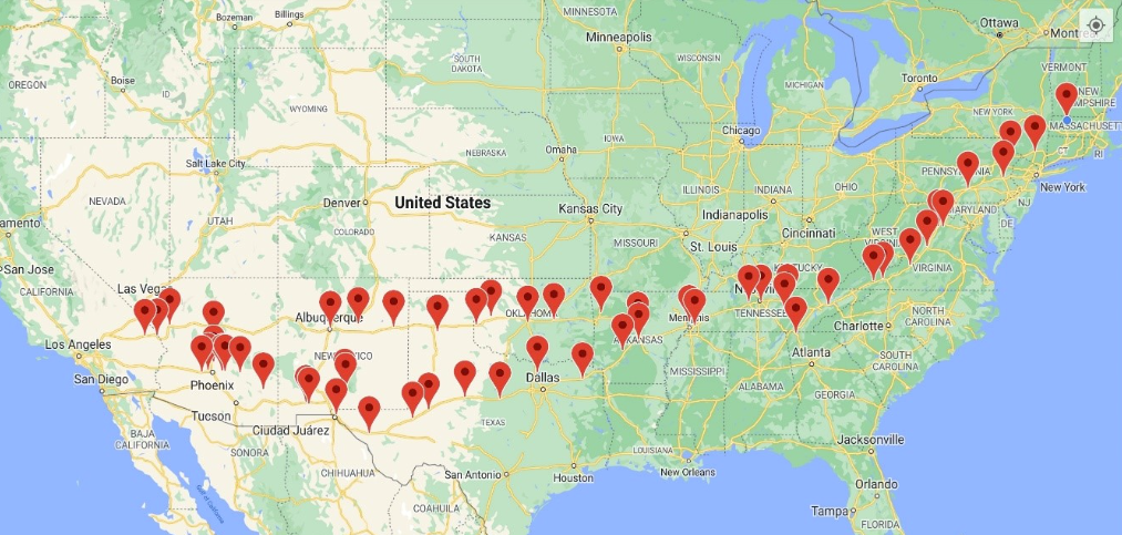 There and Back: A Cross-Country Camping Trip in an All-Electric Vehicle